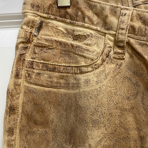 Robin's Jean | Jeans | Gold Snakeskin Authentic Robins Jeans | Poshmark